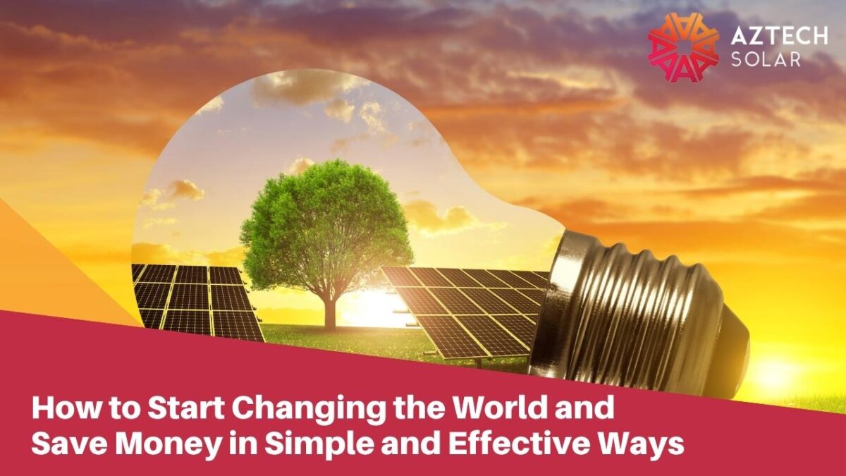 What is your Carbon Footprint & How to Decrease it - Aztech Solar